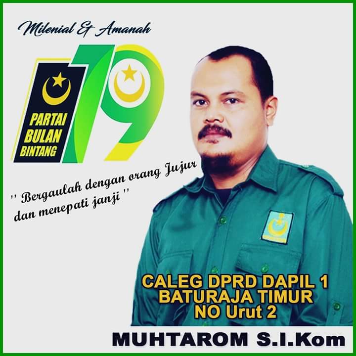 PAYO, Jargon Viral yang diusung Caleg PBB Dapil 1 nomor urut 2 Muhtarom ...